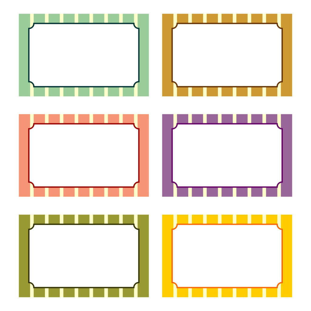 10 Best Free Printable Label Templates Printablee | Printable Labels