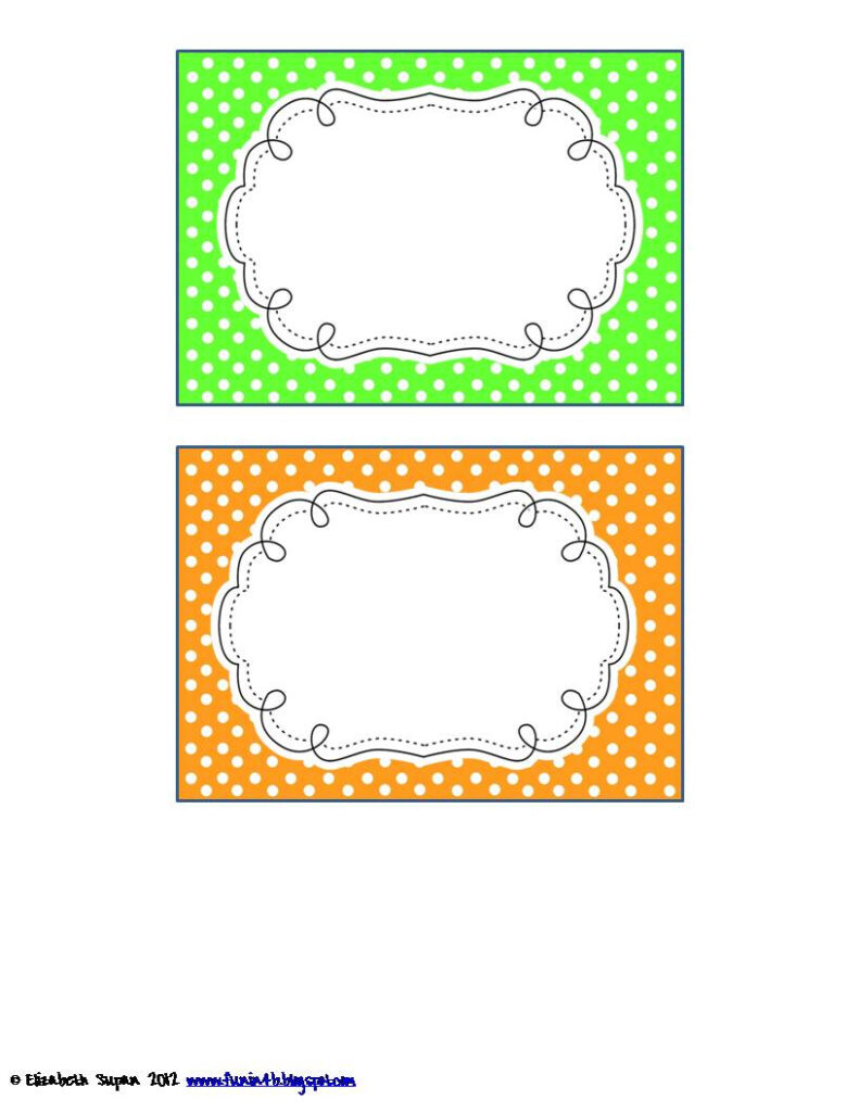 Classroom Freebies Too 3 5 X 5 Editable Labels | Printable Labels