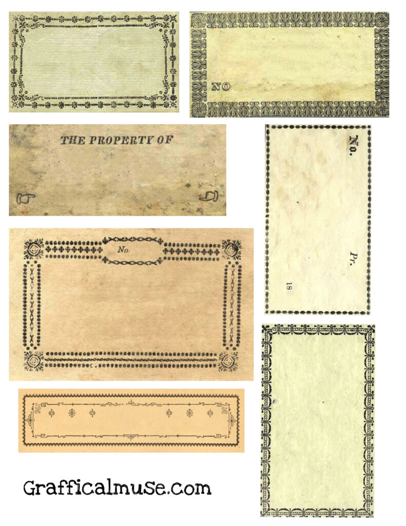 Free Vintage Labels From Victorian Era Collage Sheet The Graffical Muse ...