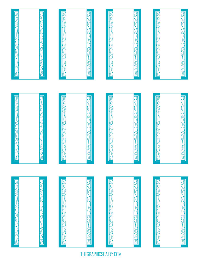 Printable Storage Labels The Graphics Fairy | Printable Labels