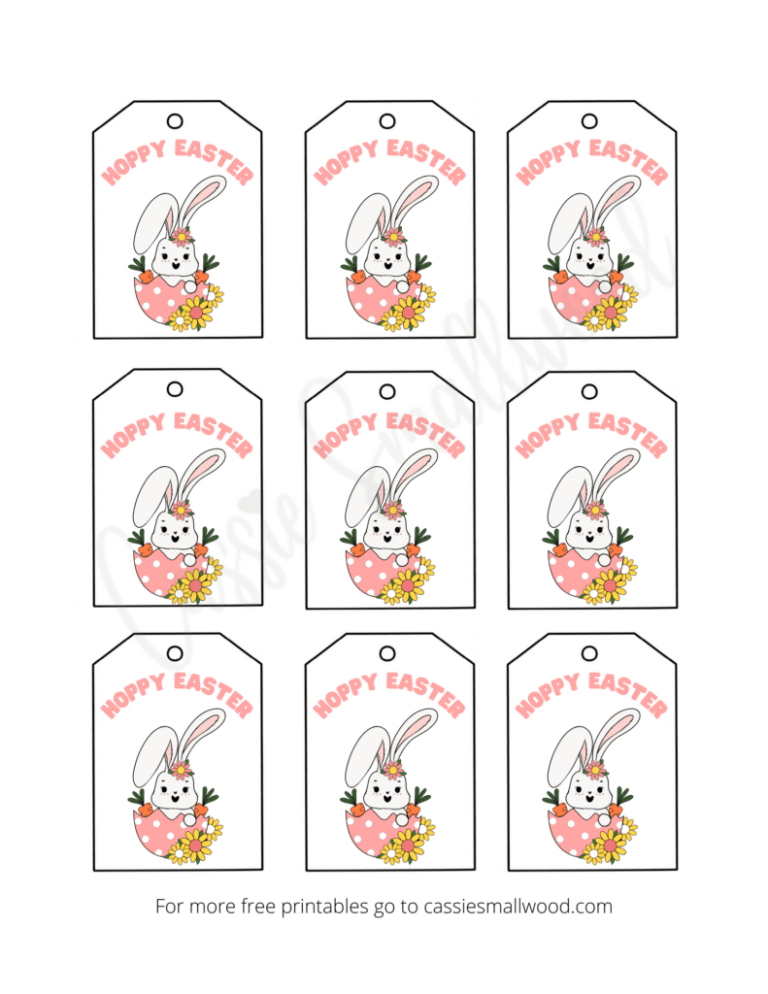 Free Printable Easter Labels | Printable Labels