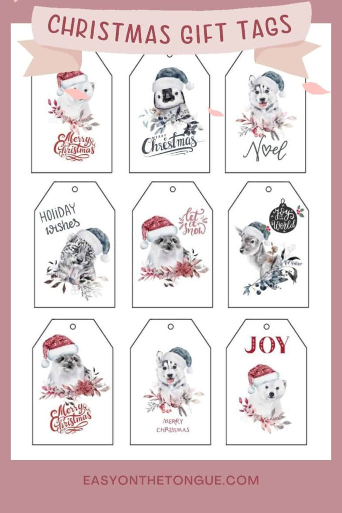 Free Printable Christmas Gift Labels | Printable Labels