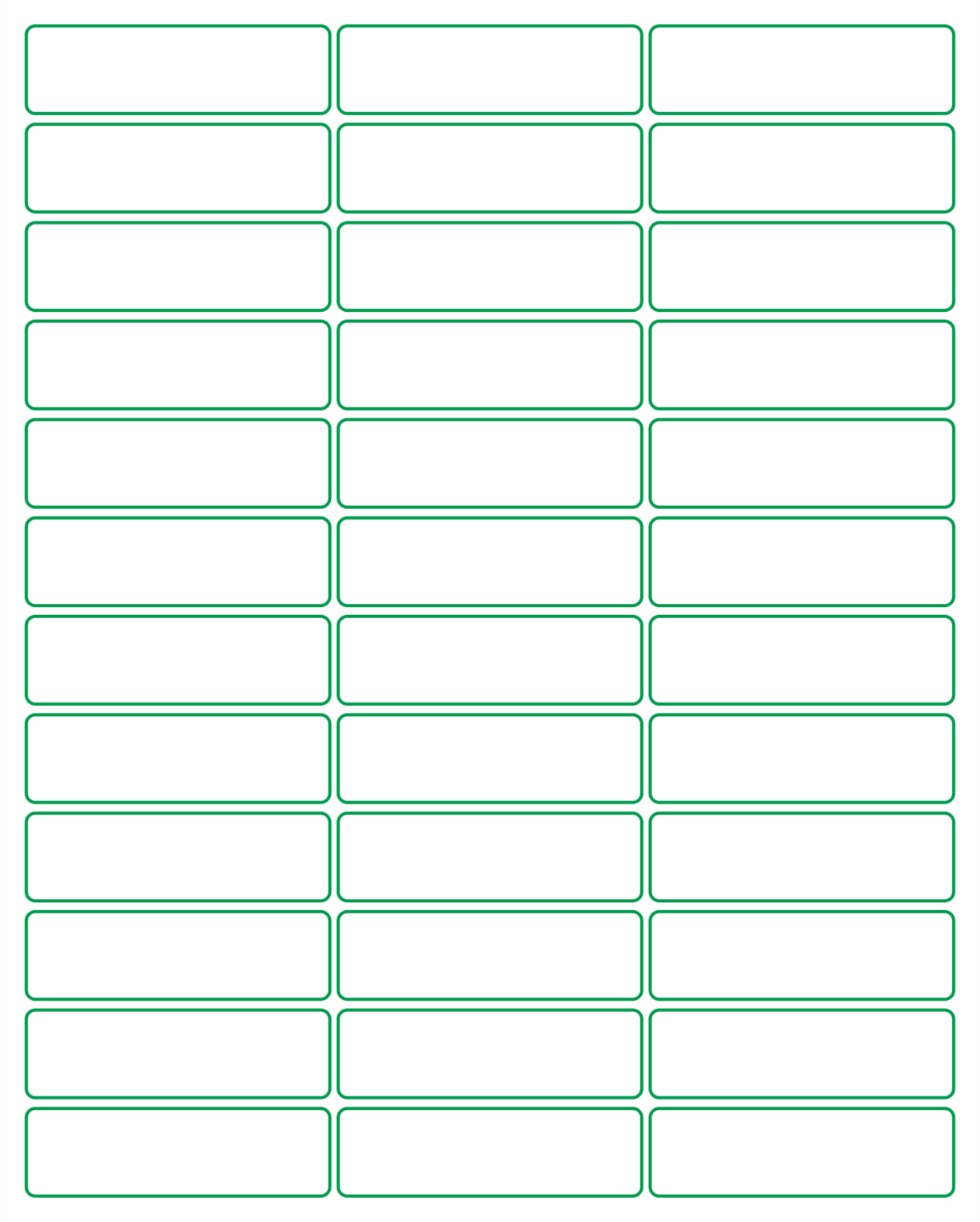 Pendaflex Printable Tab Labels Template | Printable Labels