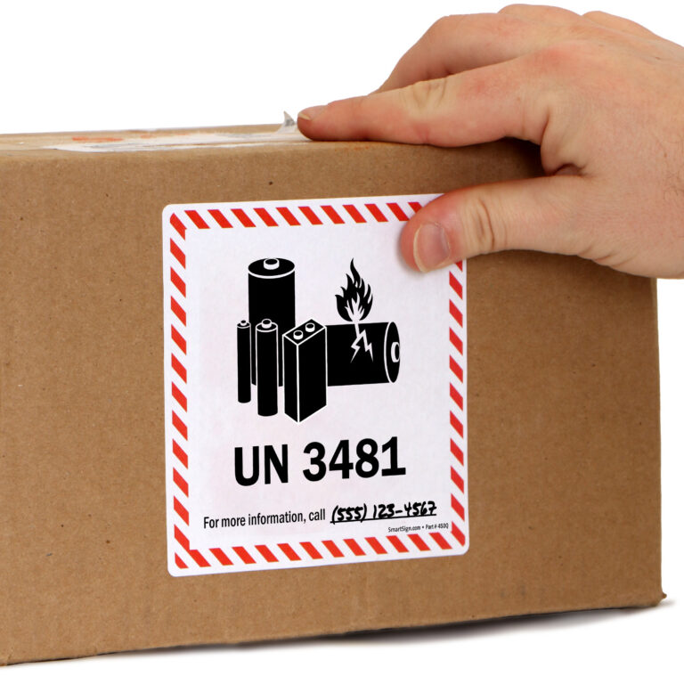 Free Printable Un3481 Label | Printable Labels